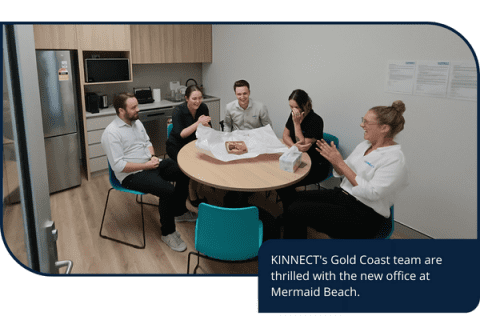 Fantastic fit out and new location for KINNECT’s Gold Coast office ...