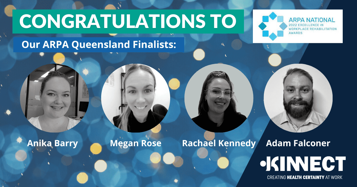 Consultants shortlisted in Qld Industry Awards | KINNECT