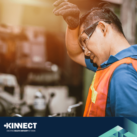 A quick guide to managing the risks of heat stress at work | KINNECT
